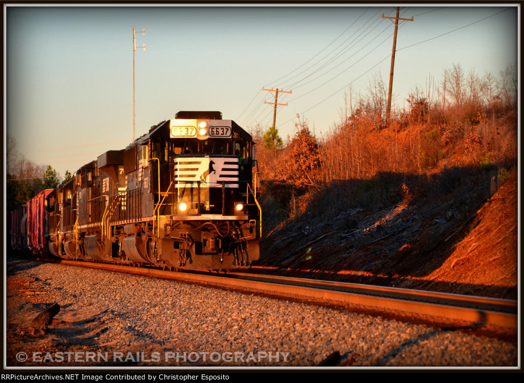 NS SD60 6637 leads 337